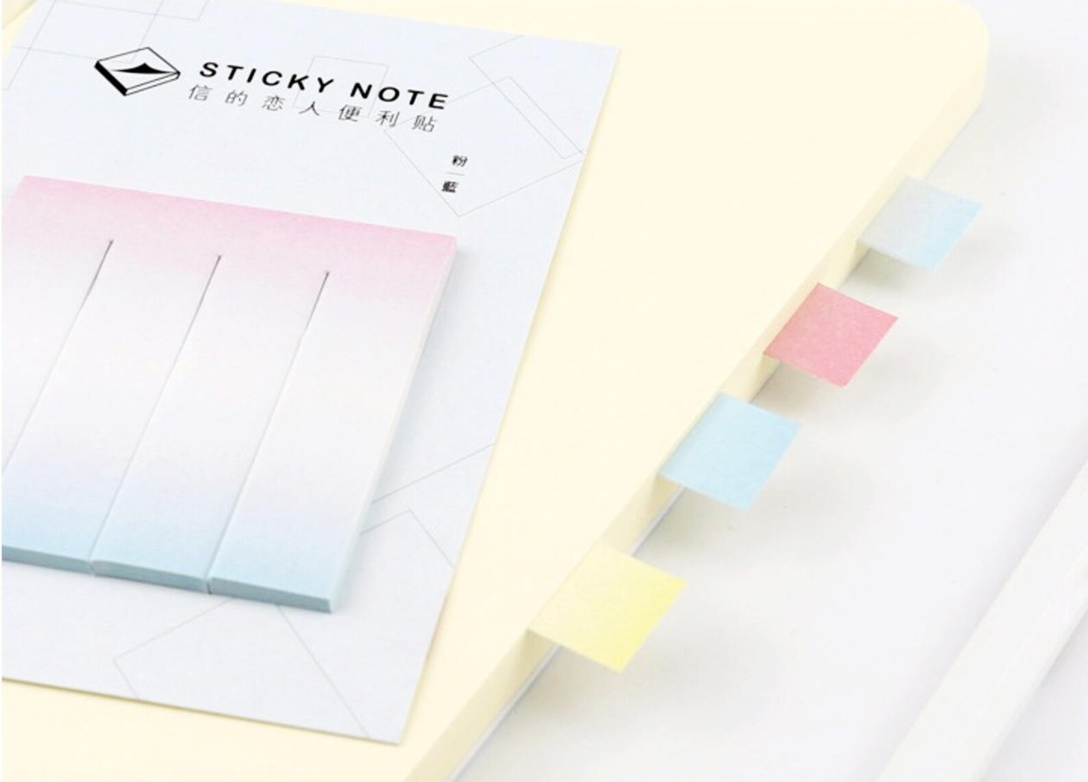 STICKY FLAGS in Assorted Pastel Colors (120 Flags) - Etsy