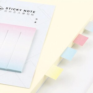 STICKY FLAGS in Assorted Pastel Colors (120 Flags) - Etsy