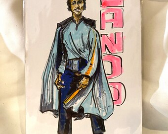 Lando Calrissian Prayer Candle / Billy Dee Williams Prayer - Etsy