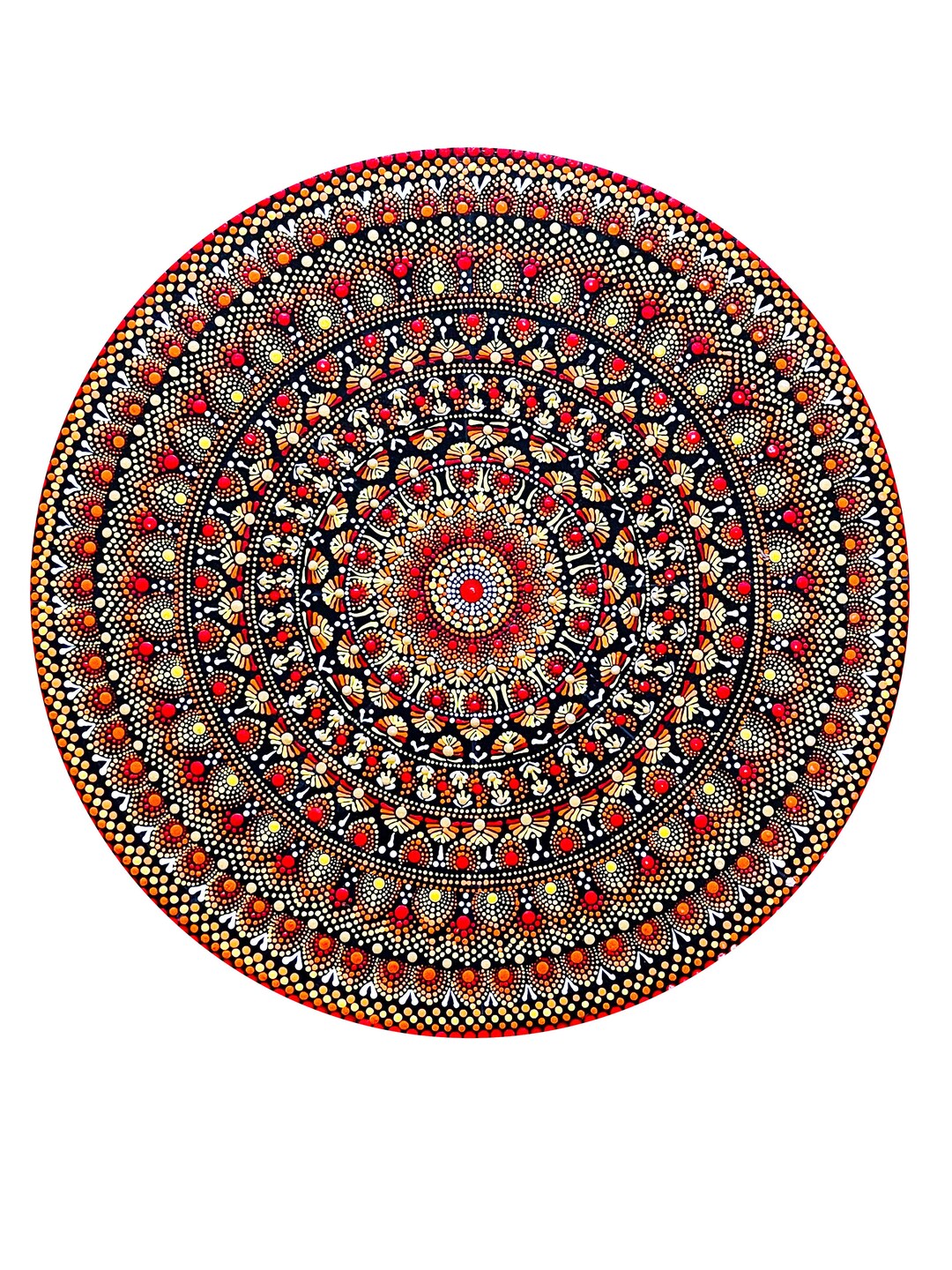 Infinite Mandala Art - Original Painting - Etsy