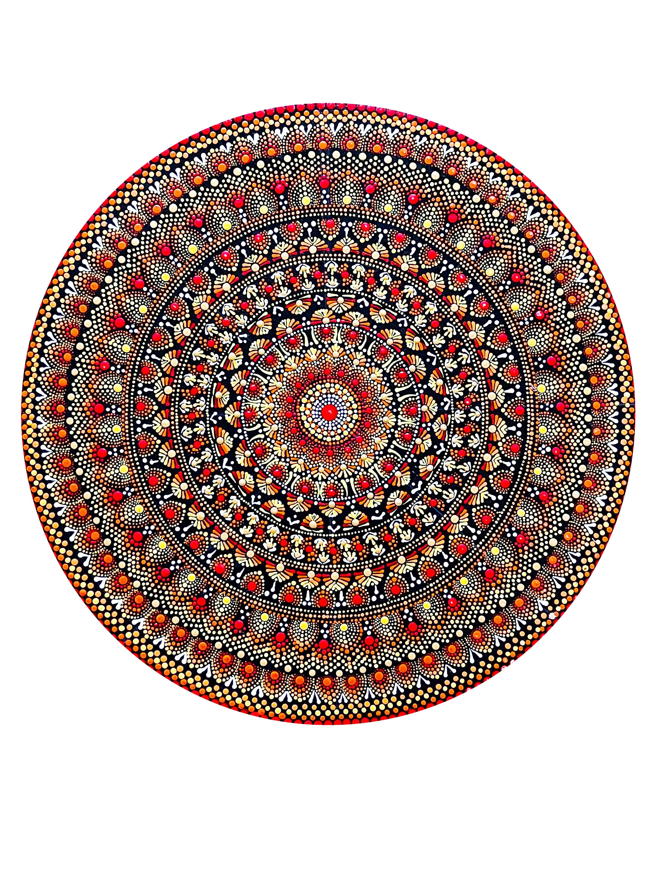 Infinite Mandala Art Original Painting - Etsy