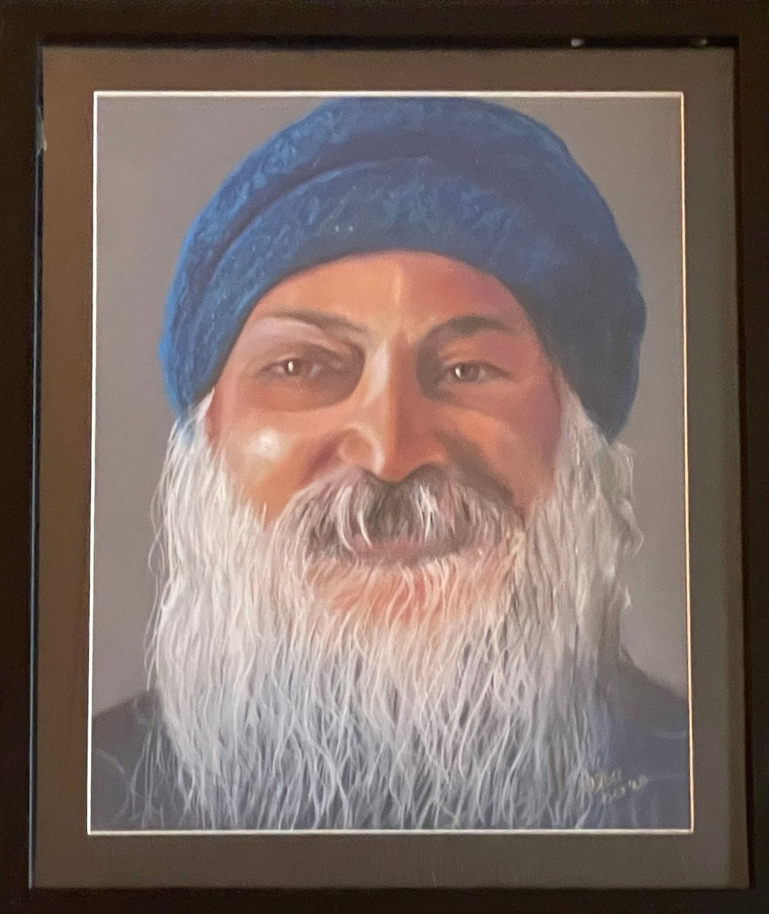 OSHO Famous People Framed Portrait Original Painting - Etsy
