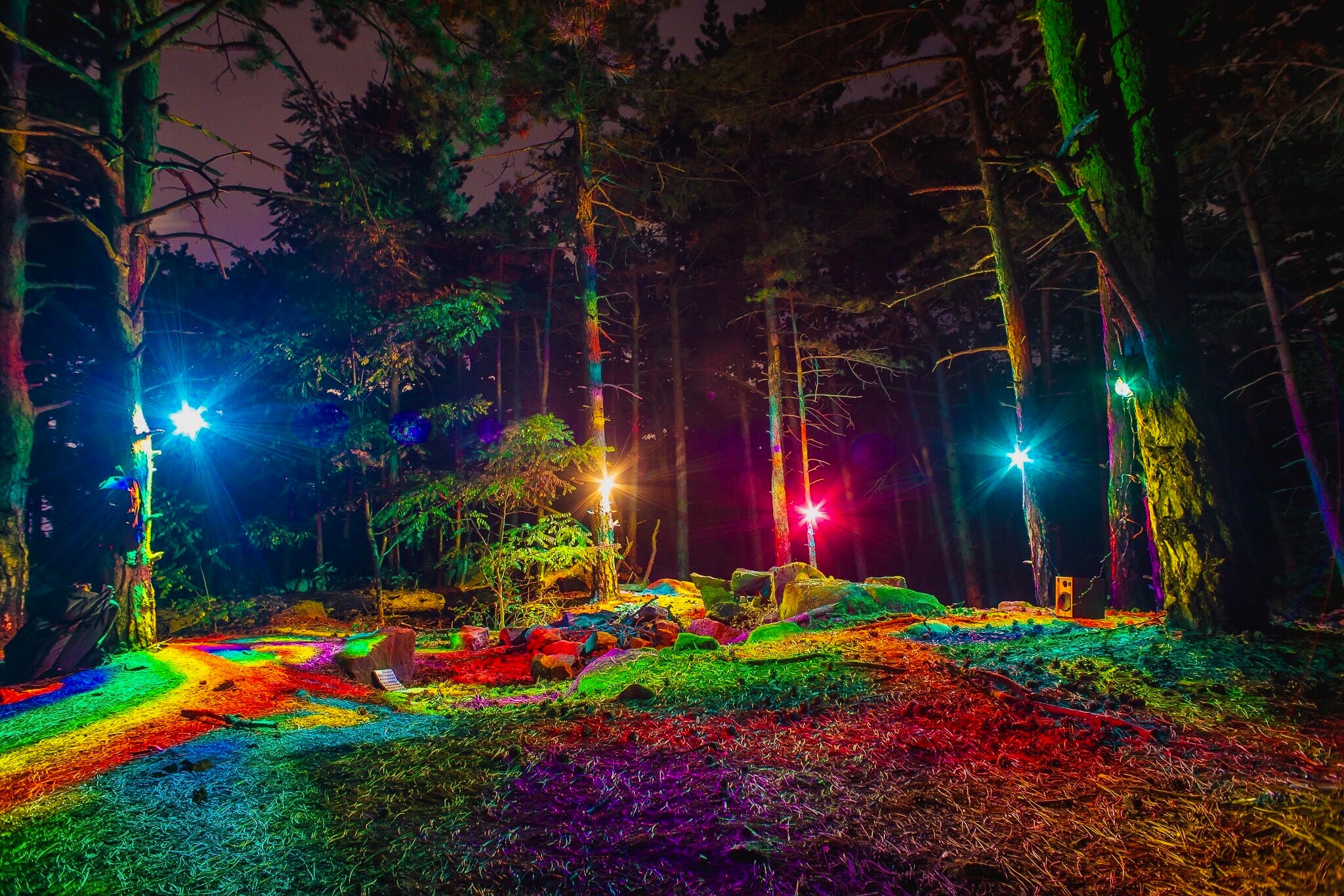 Psychedelic Mood Lighting Trippy Ambient Night Party Bulb Colorful ...