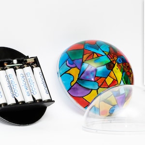 Psychedelic Lamp LED Mood Light Projector Trippy Glass Paint Projection ...