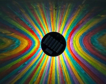 Psychedelic Lamp LED Mood Light Projector Trippy Glass Paint Projection ...