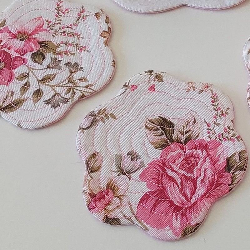 Fabric Coasters - Etsy