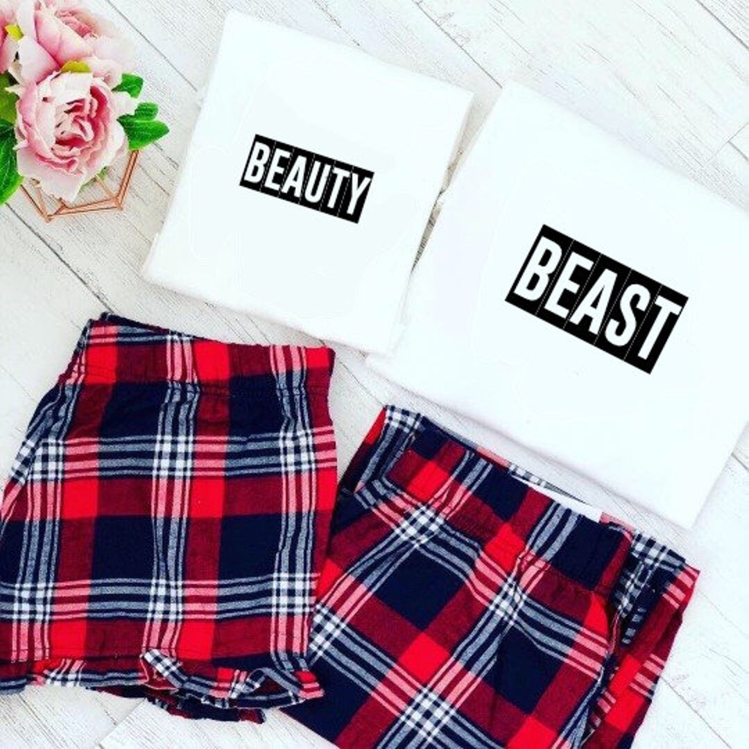 Couples Christmas Jumper, Christmas Pajamas, Personalised Sweatshirts ...