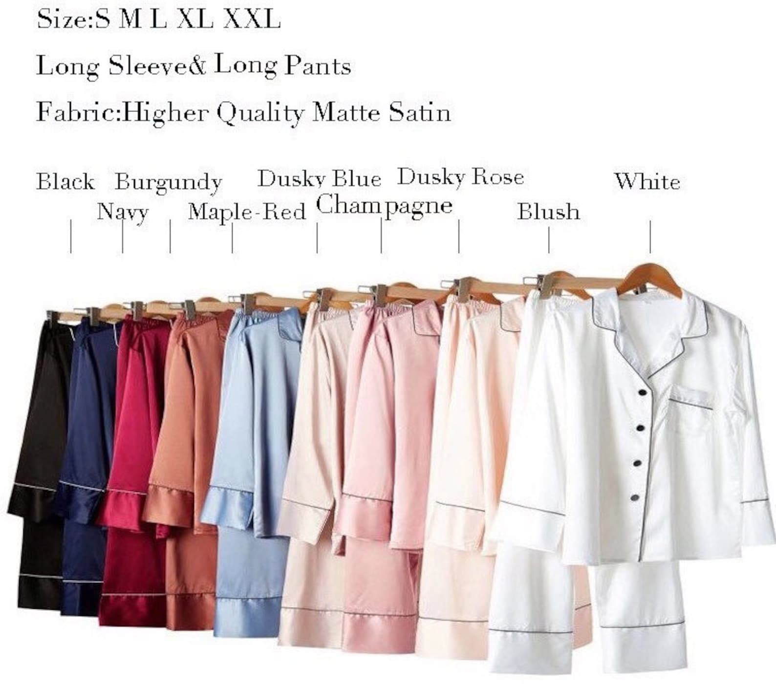 Satin Pyjamas, Rose Gold Pjs, Satin Pyjamas, Personalised Pjs, Bridal ...