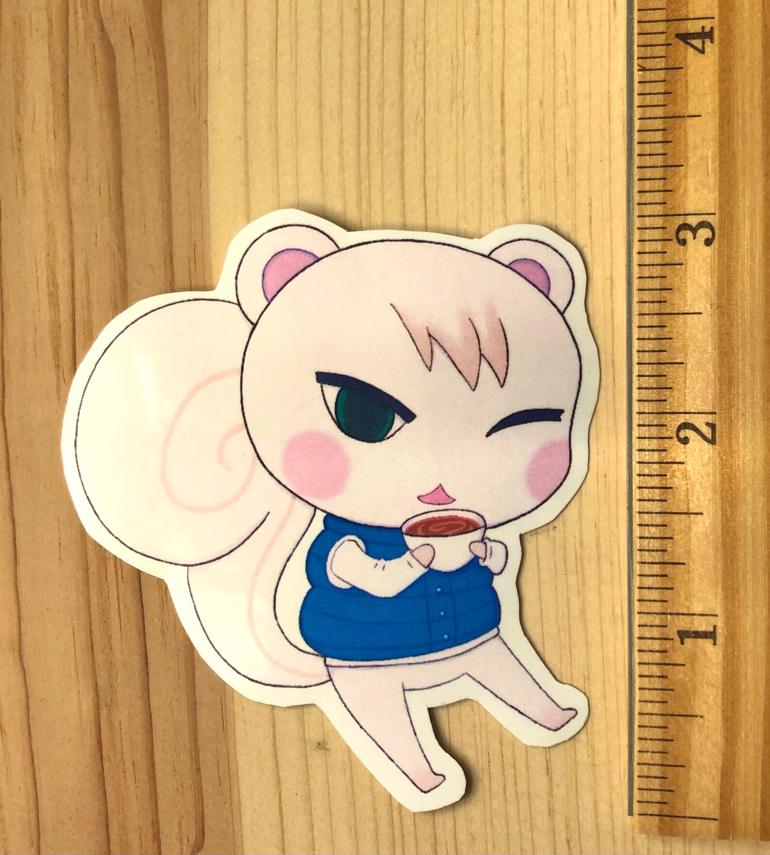 Acnh Villager Marshal Sticker - Etsy