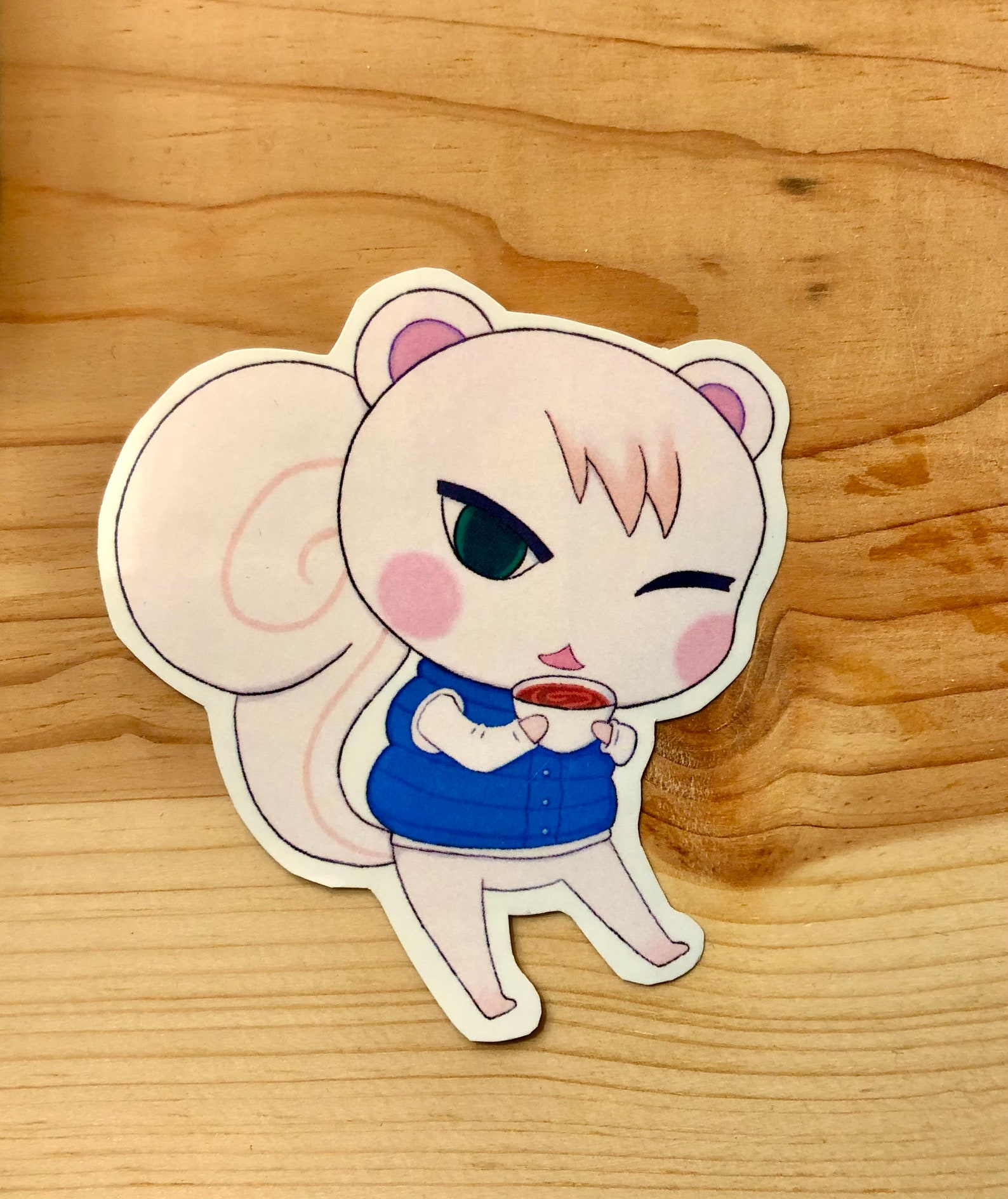 Acnh Villager Marshal Sticker - Etsy