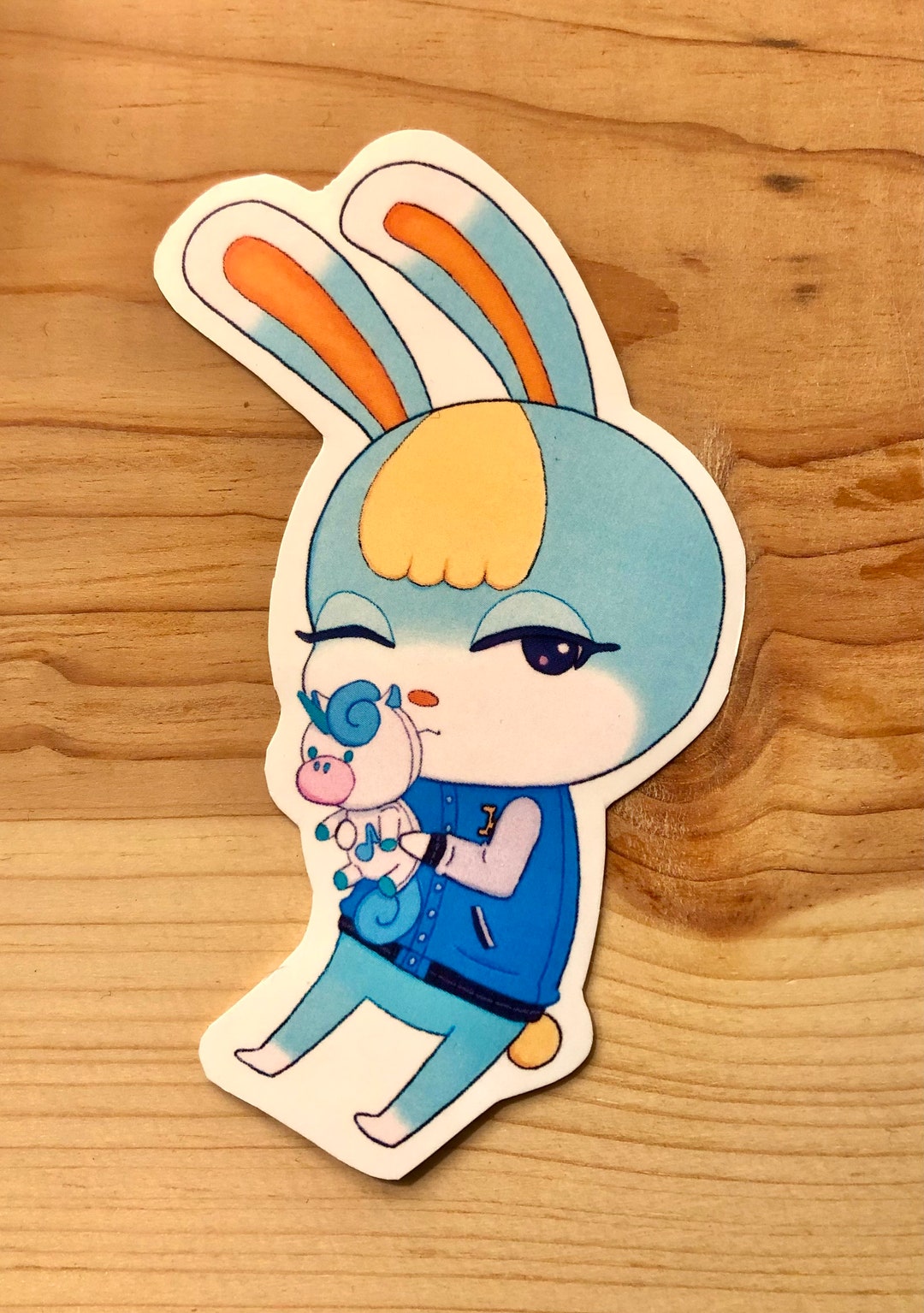 Animal Crossing Sasha Sticker - Etsy