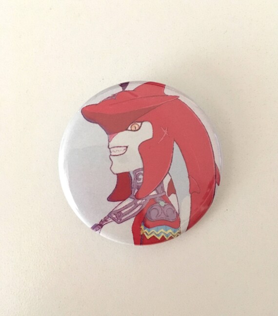 Prince Sidon Loz Breath of the Wild Pin-back Button 1.5 | Etsy