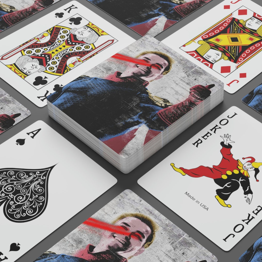 Homelander Poker Cards - Etsy