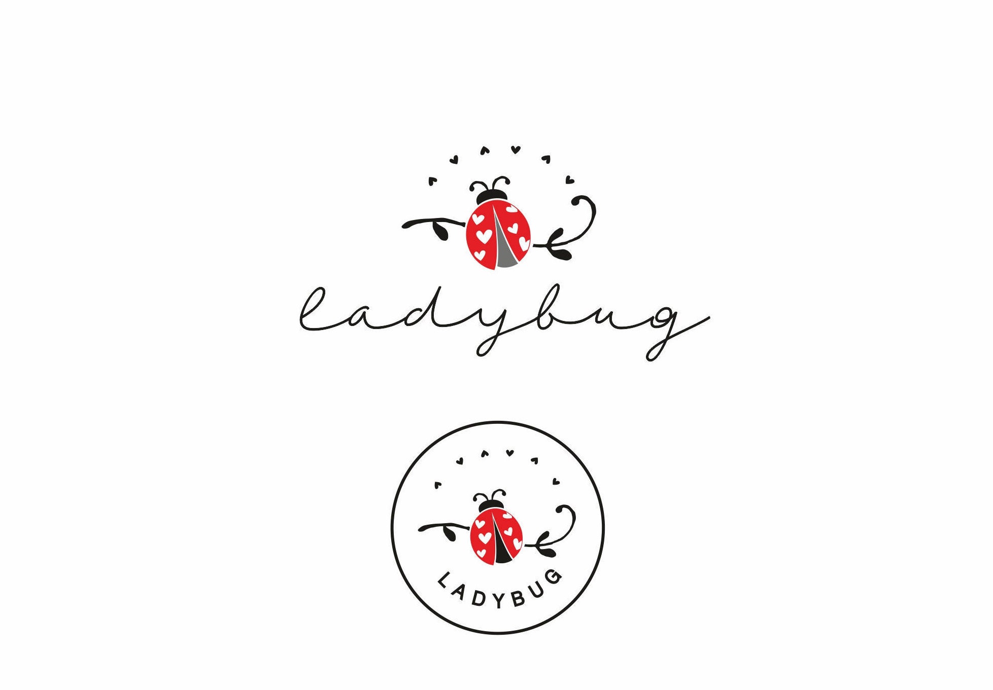 Logotipo de Lady Bug Logo Boutique logotipo de tienda de | Etsy