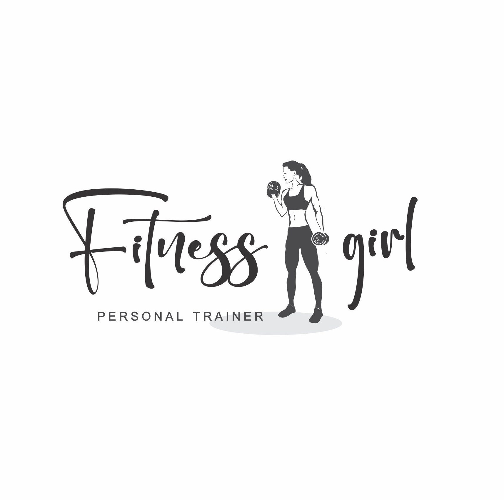 Gym Logo Designs Girl