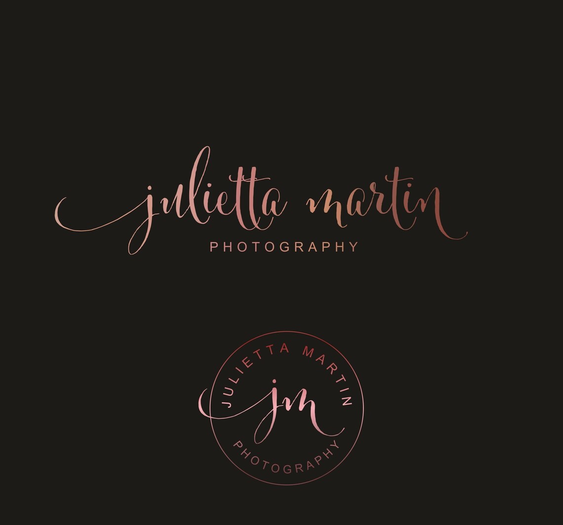 Photography Logo Elegant Logo Design Logo Design - Etsy