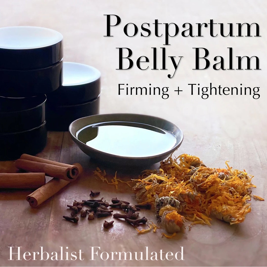 Organic Postpartum Belly Balm 4 Oz. Bengkung Belly Binding Balm - Etsy