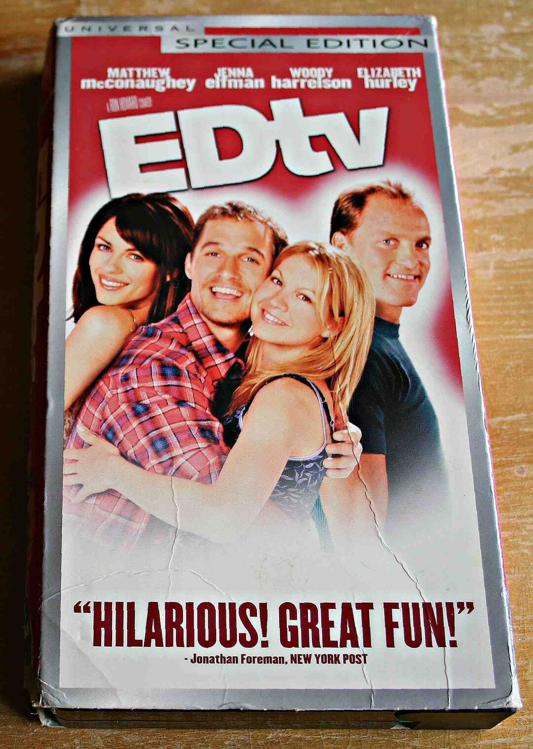 Edtv--matthew Mcconaughy, Jenna Elfman. Geoffrey Blake--ron Howard ...