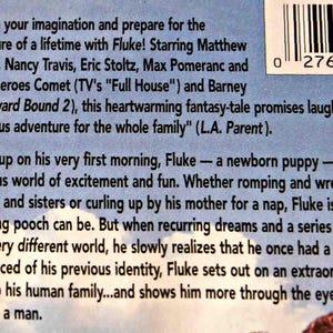 Fluke, 1995 (dvd)--eric Stoltz, Matthew Modine, Samuel L. Jackson ...