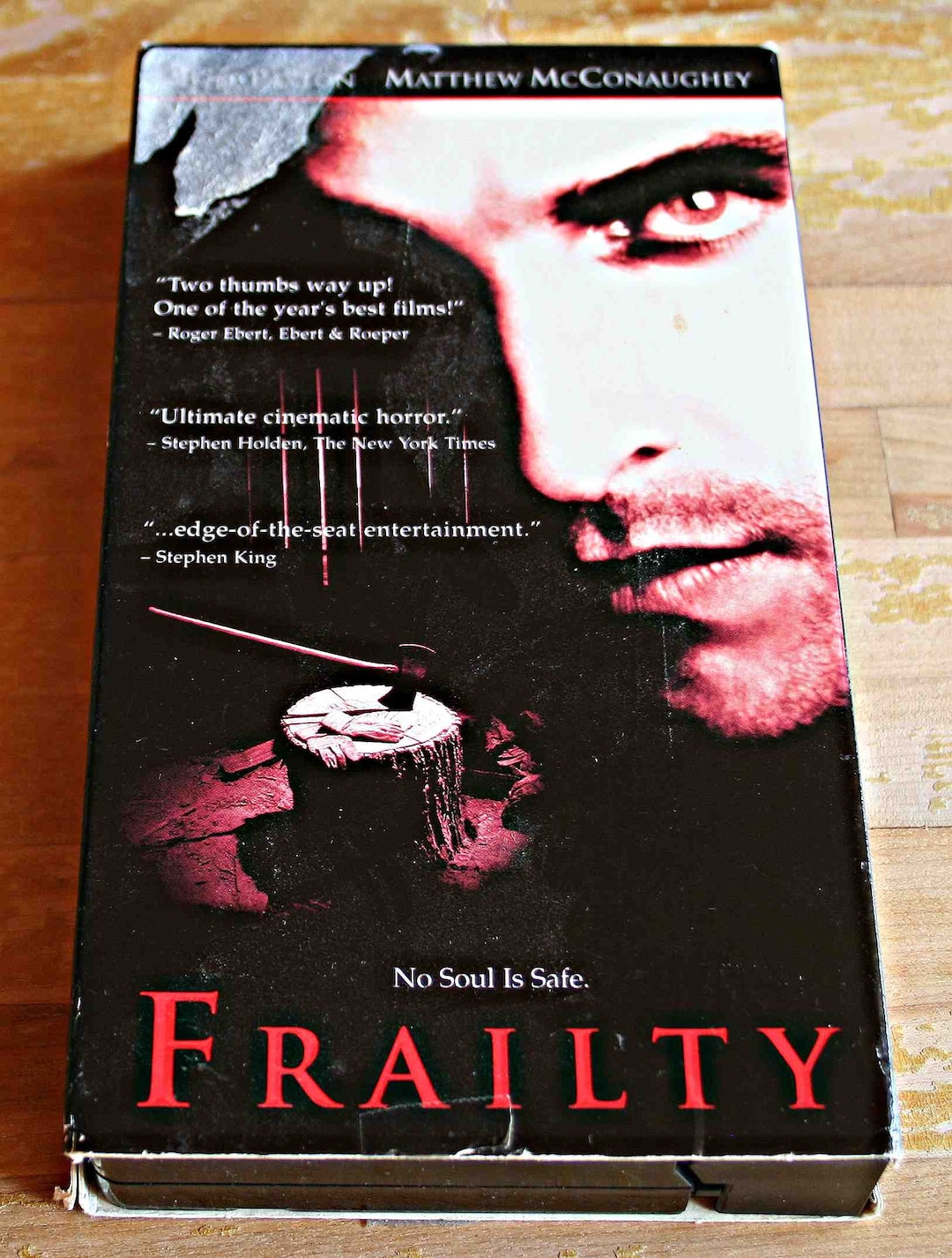 Frailty, 2001 (vhs)--bill Paxton, Matthew Mcconaughey, Powers Boothe ...