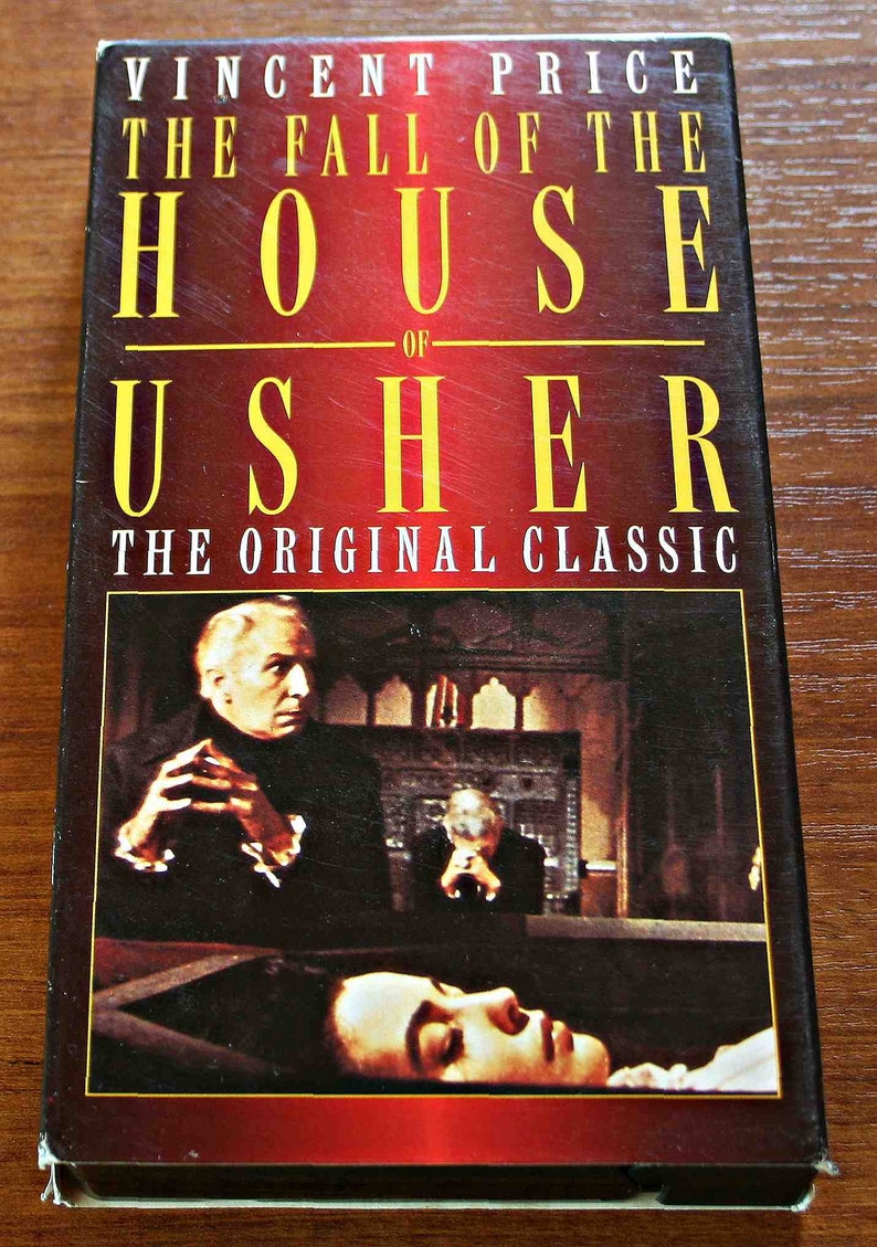 The Fall of the House of Usher 1960 VHS 1993vincent - Etsy