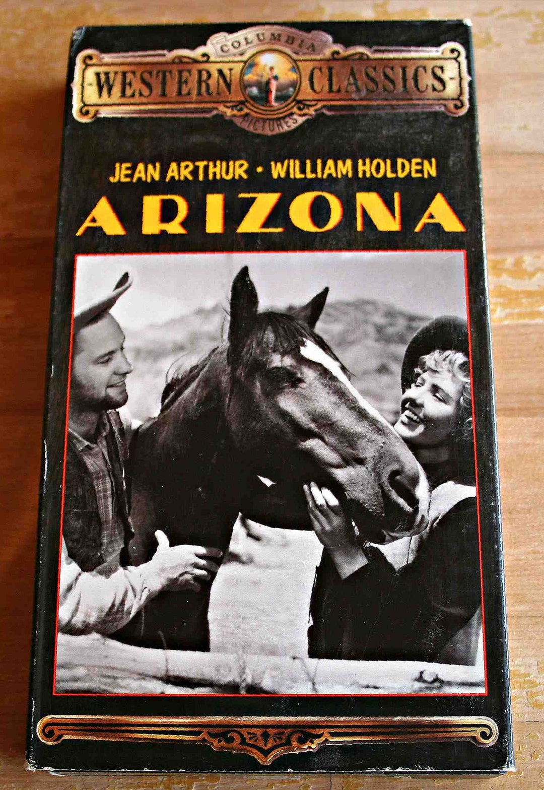 Arizona, 1940 (VHS, 1994)--william Holden, Jean Arthur, Porter Hall ...