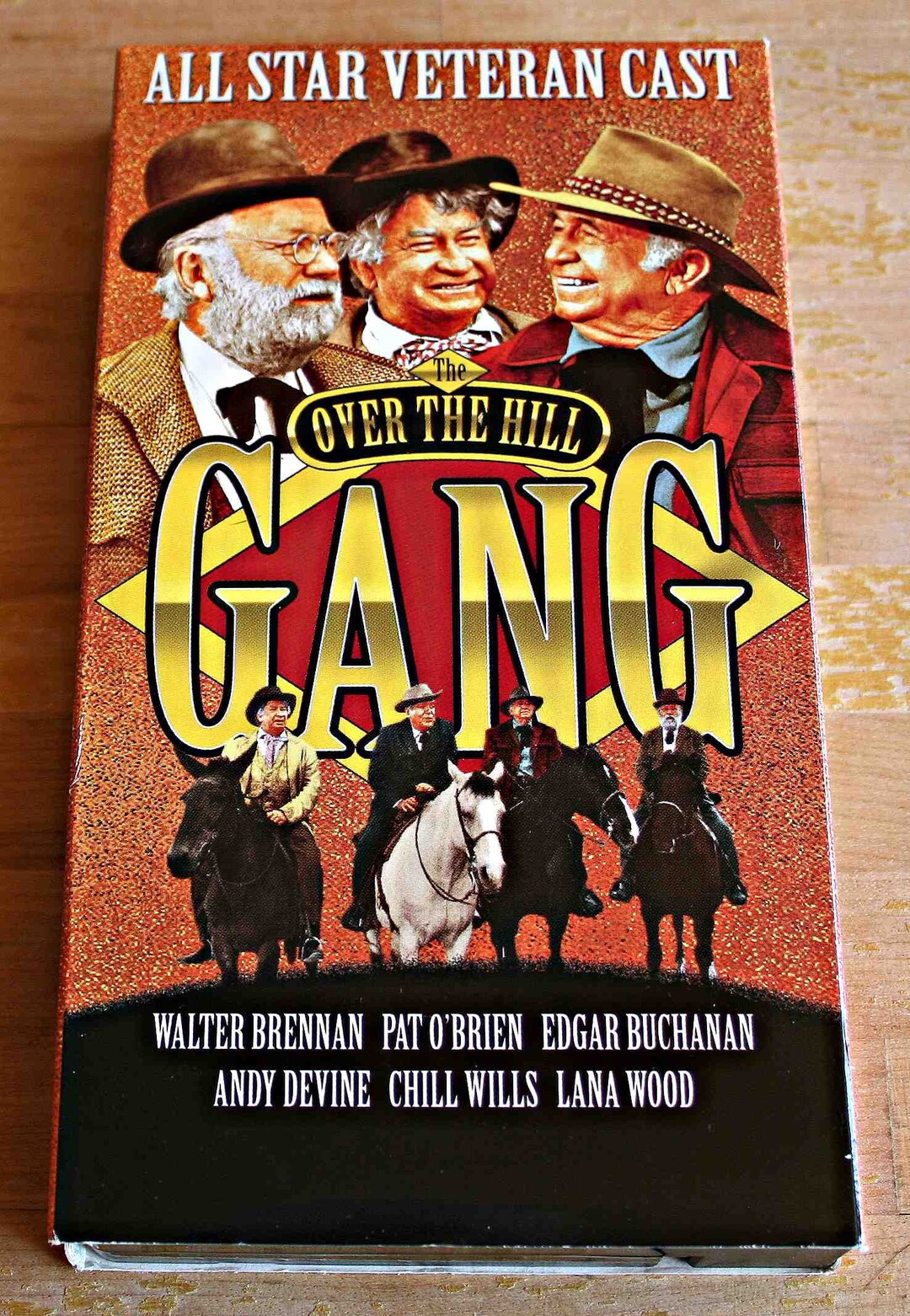 Over the Hill Gang, 1969 (vhs)--walter Brennan, Andy Devine, Chill ...