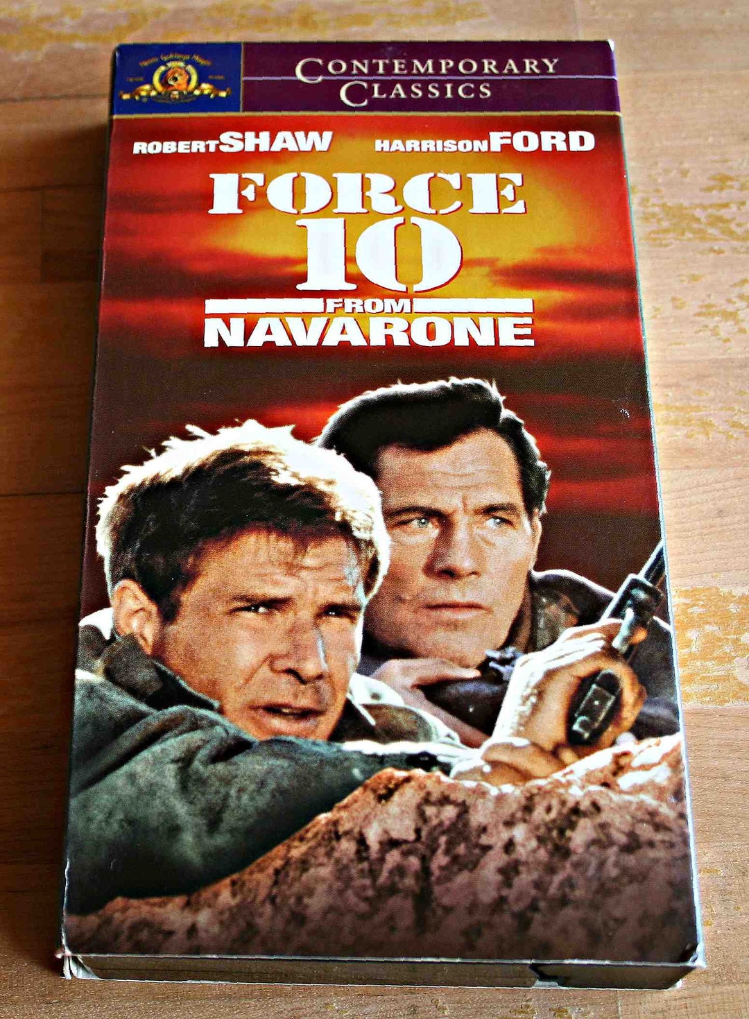 Force 10 From Navarone, 1978 (vhs)--harrison Ford, Robert Shaw, Edward ...