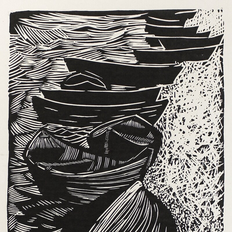 Linocuts - Etsy