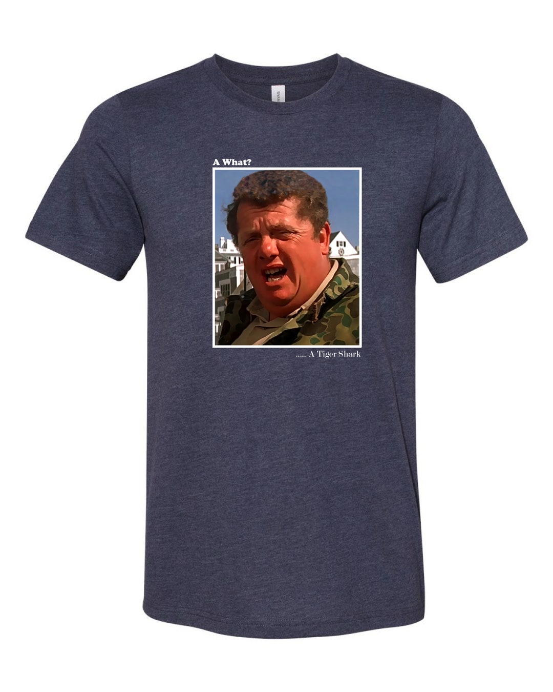 Jaws Fans Tshirt | a Tiger Shark | a What? | Hooper - Etsy