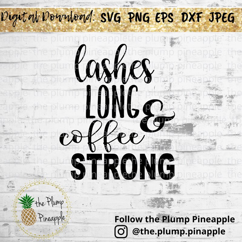 Long Lashes Svg - Etsy