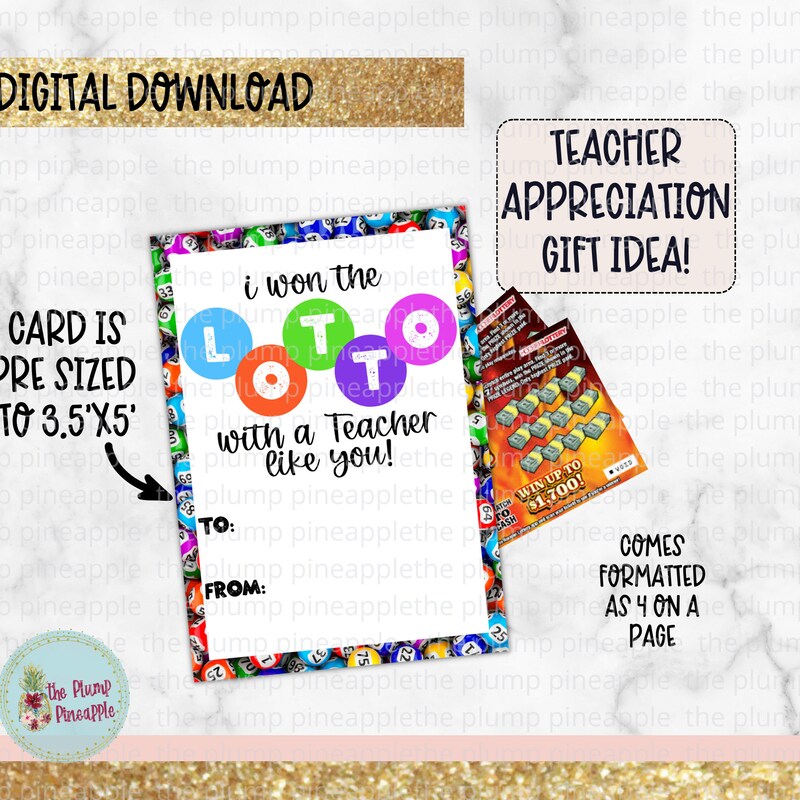 Teacher Appreciation Tags - Etsy