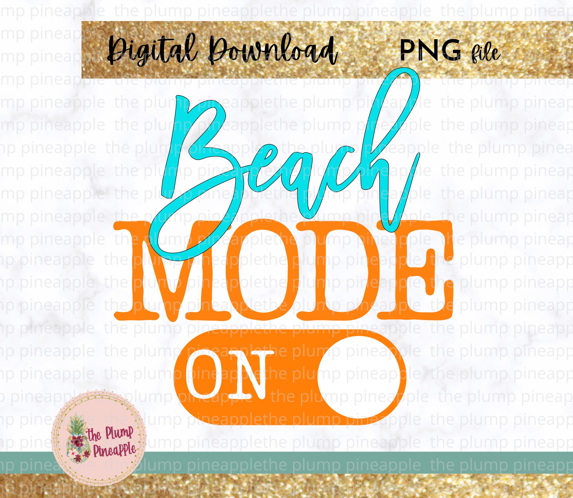 Beach Mode on PNG File, Digital Download - Etsy