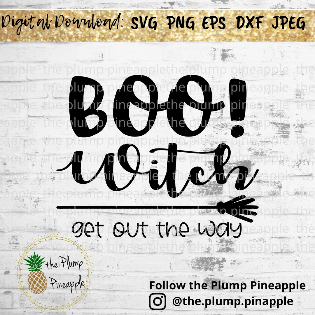 BOO Witch Svg Witches Svg Mom Witch Svg - Etsy