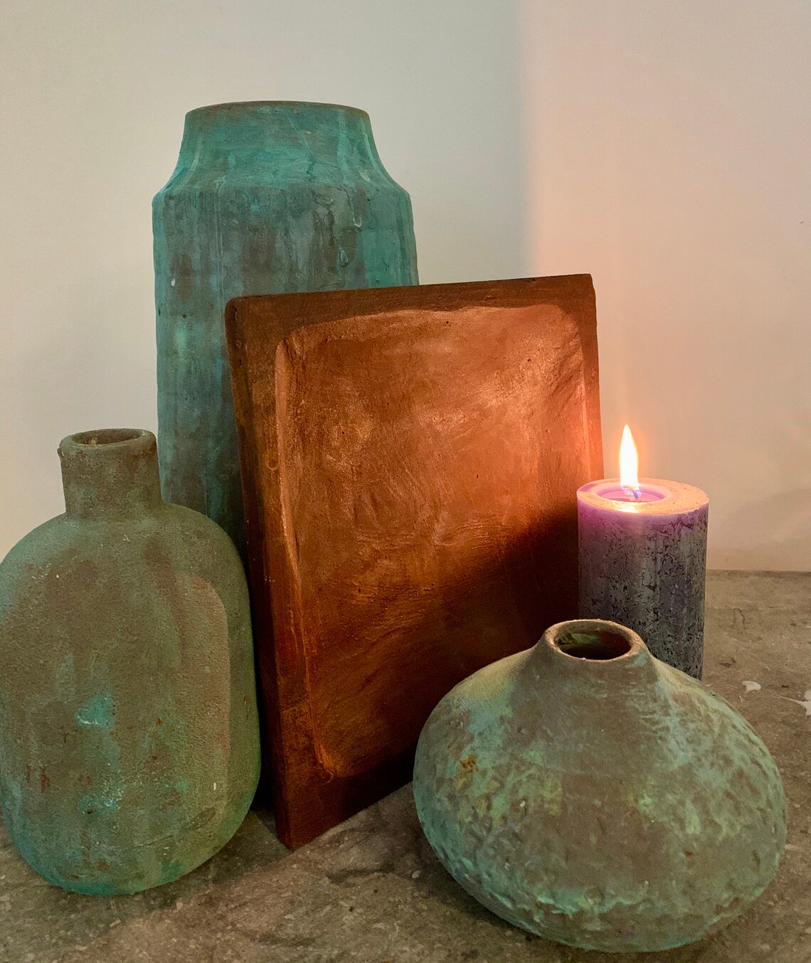Wooden Rusty Metal Bowl - Rusted Rustic Deco Rust - Etsy