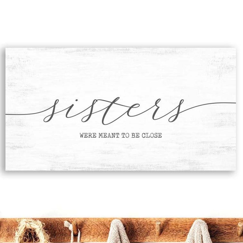 Sisters Sign - Etsy