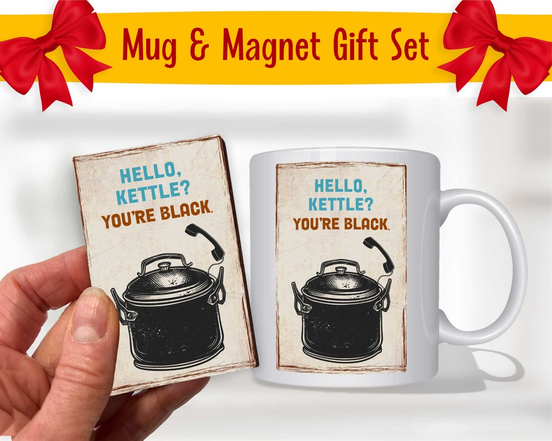 Pot Calling Kettle Black Sarcastic Mug Personal Funny Mug - Etsy