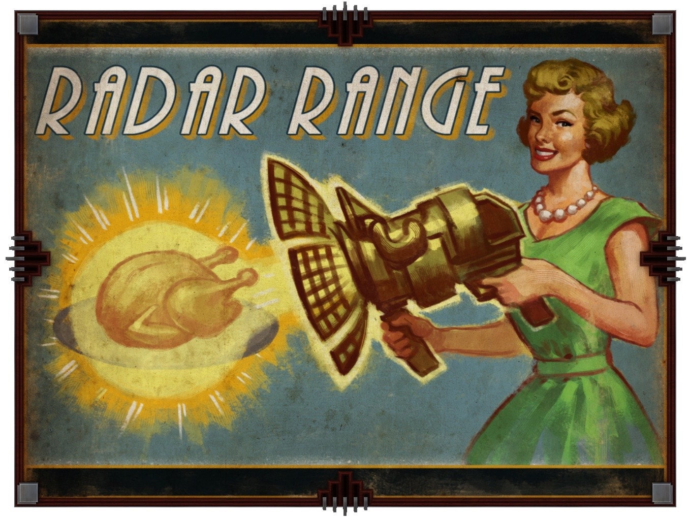 Bioshock Infinite Inspired Radar Range / Handmade / 1:1 Scale Cosplay ...