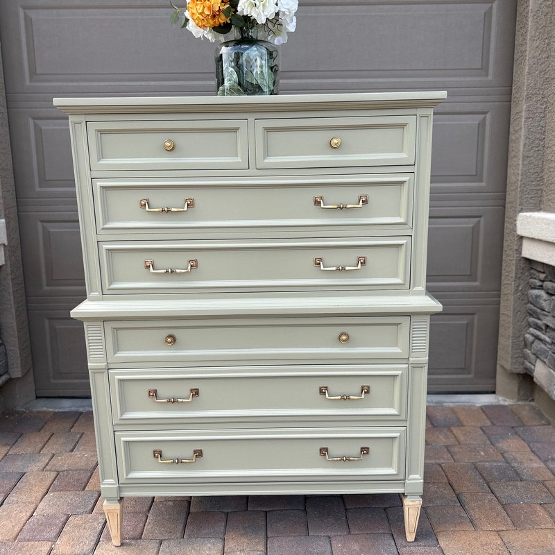 Purple Chest of Drawers - Etsy