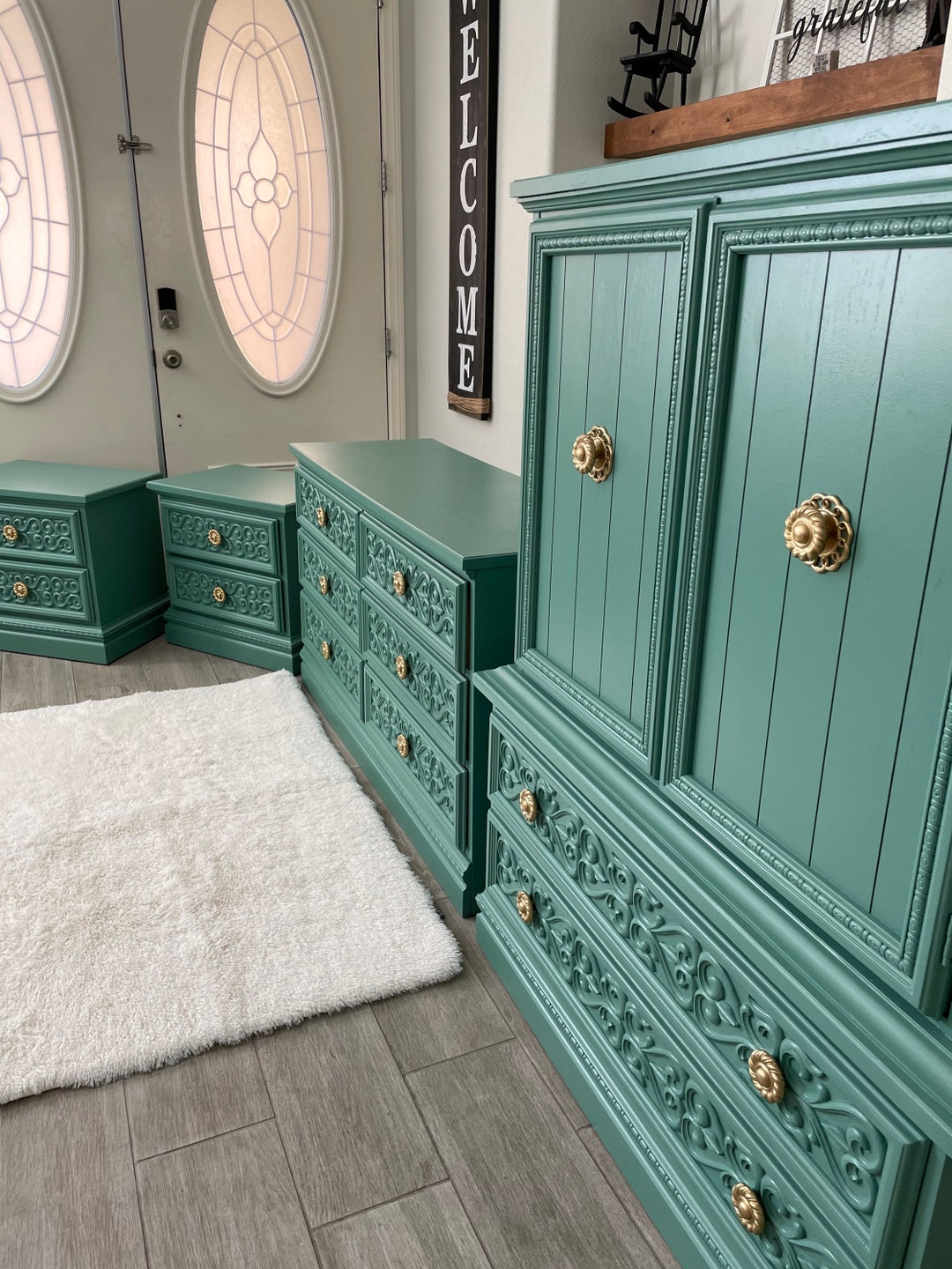 Johnson carper dresser with mirror store