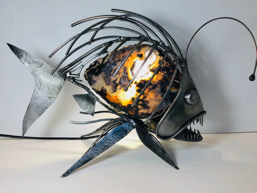 Lampe poisson abyssal - Etsy France