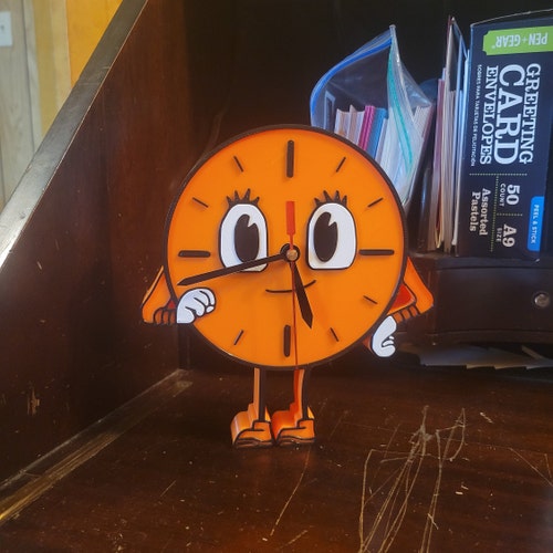 Miss Minutes Working Clock From Loki With FREE Magnet | Etsy