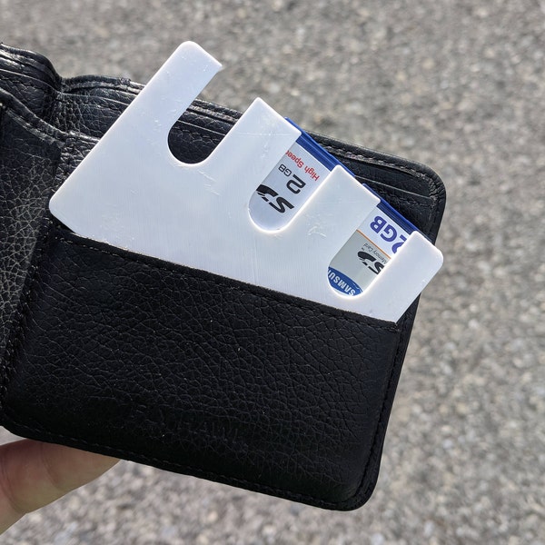 3d Printed Sd Card Holder - Etsy