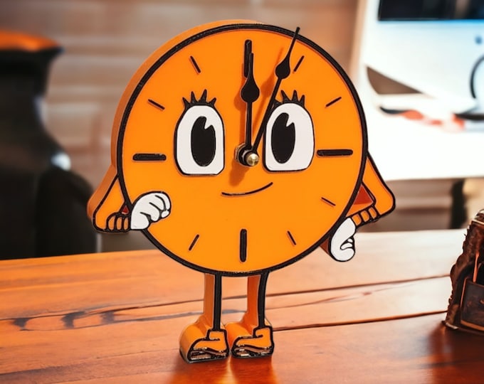 3D Printed Miss Minutes Clock From Loki, Working Miss Minute Clock ...