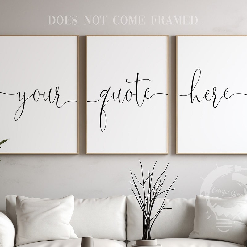 Three Panel Wall Art - Etsy