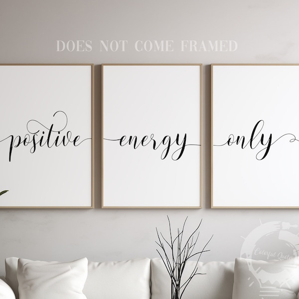 Positive Energy - Etsy