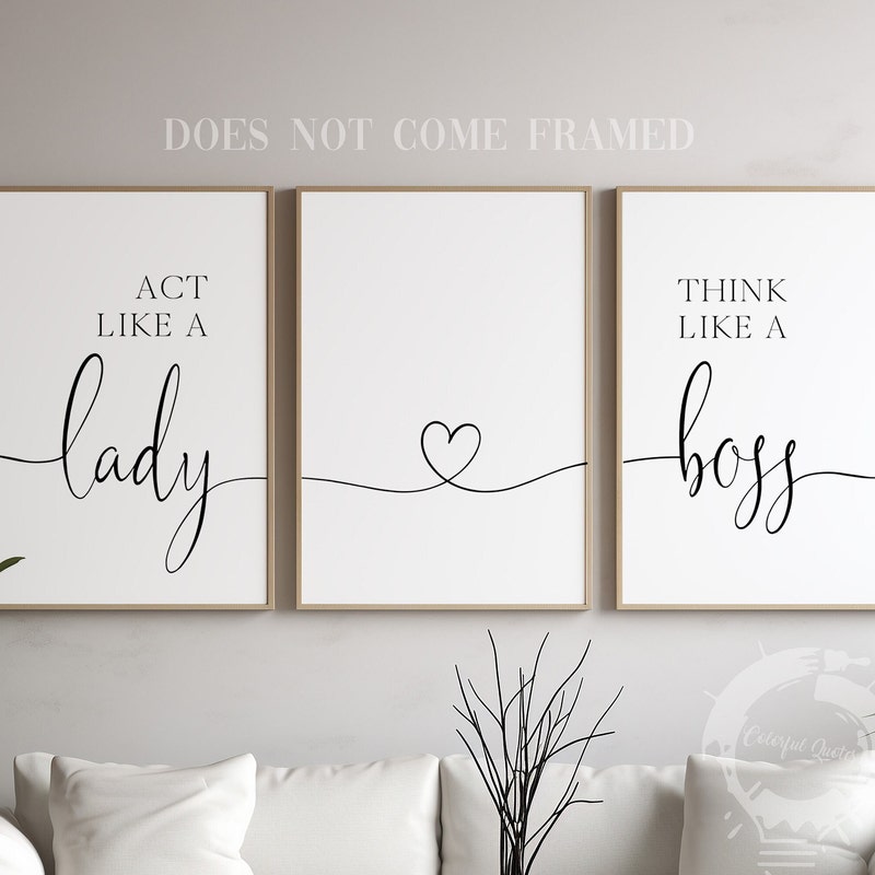 Act Like a Lady - Etsy