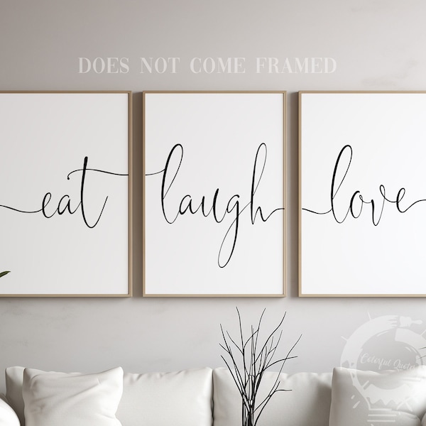 Eat Laugh Love - Etsy