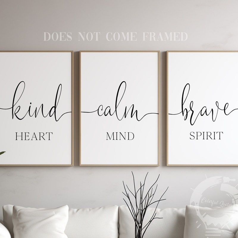 Kind Heart Calm Mind - Etsy