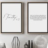 1 John 4:8, God is Love, Bible Verse Quote, Set of 2 Poster Prints ...